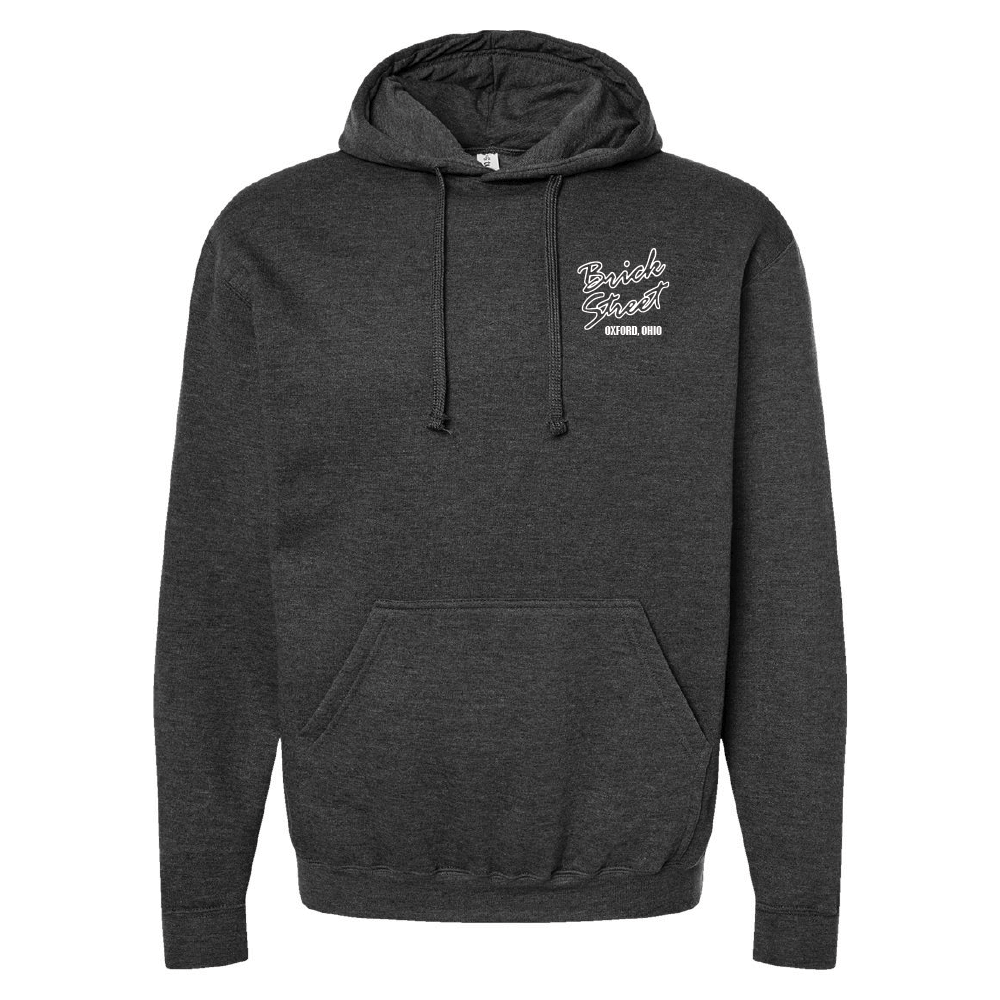 Brickstreet Fleece Tultex Hoodie - Heather Graphite